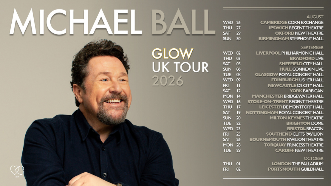 Michael Ball - Glow UK Tour 2026 | Portsmouth Guildhall